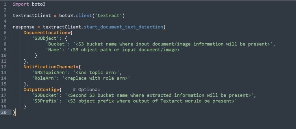 AWS Textract Data Pipeline Guide | Atgeir Solutions